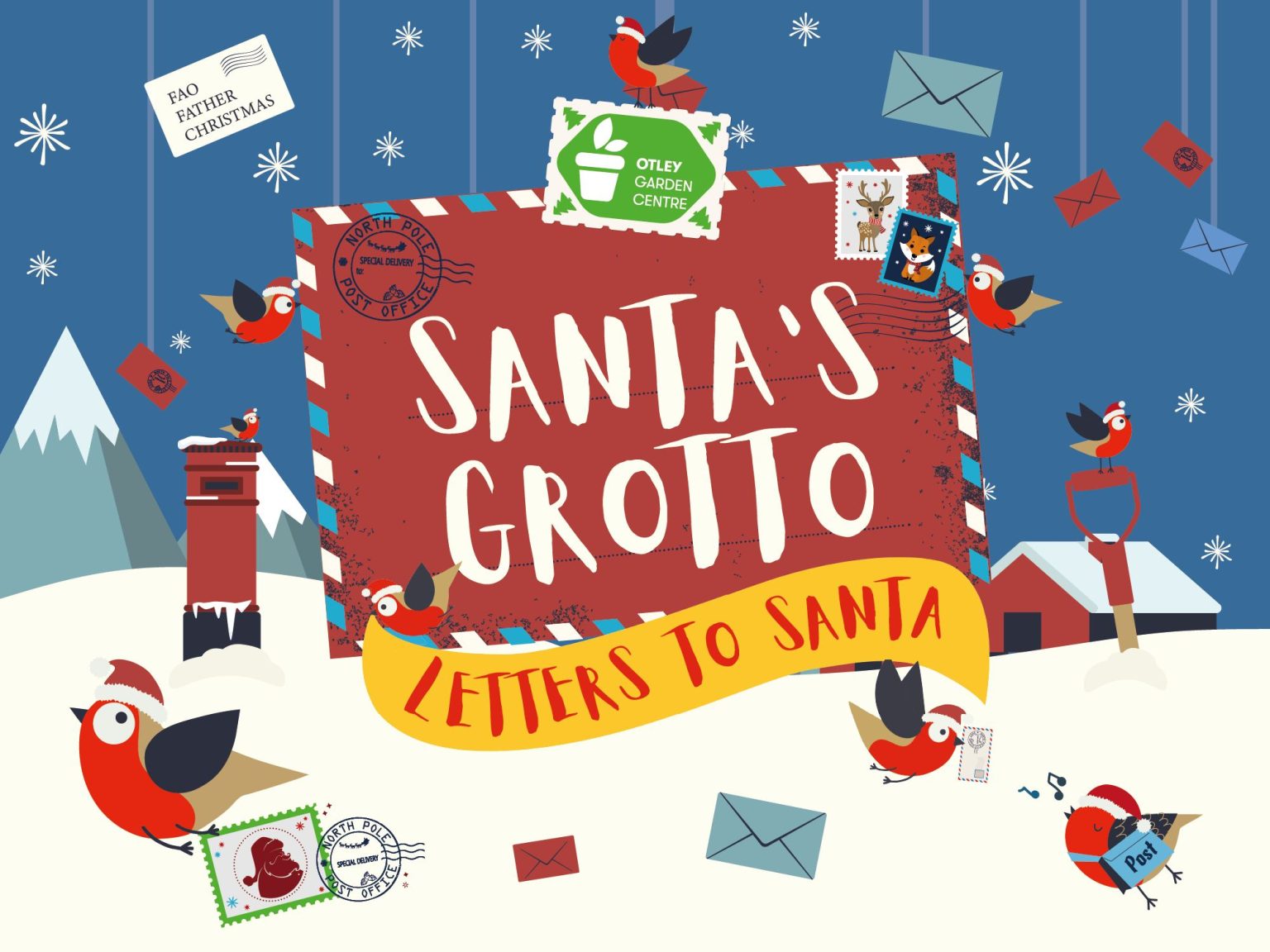 Santa's Grotto - Otley Garden Centre